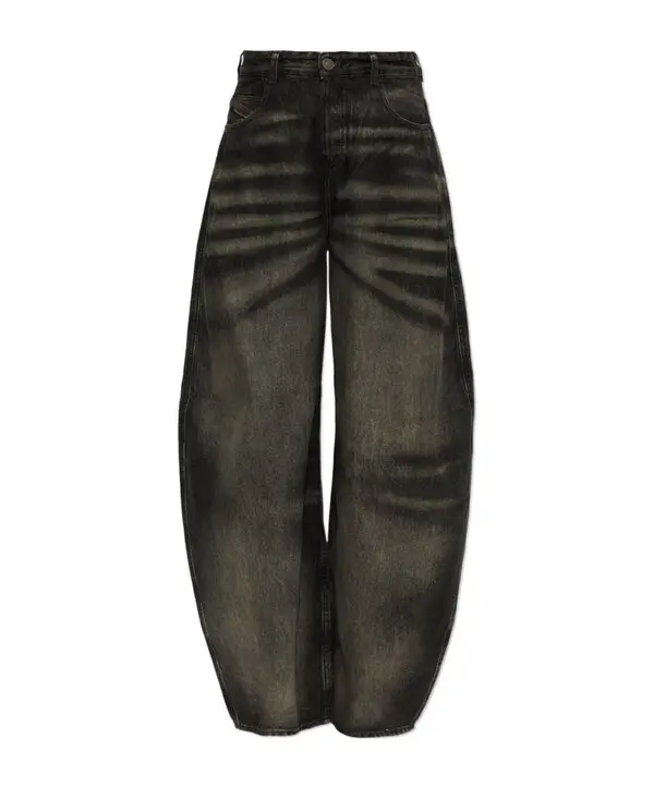 DIESEL® 1987 D Khelz L32 Wide-leg Jeans
