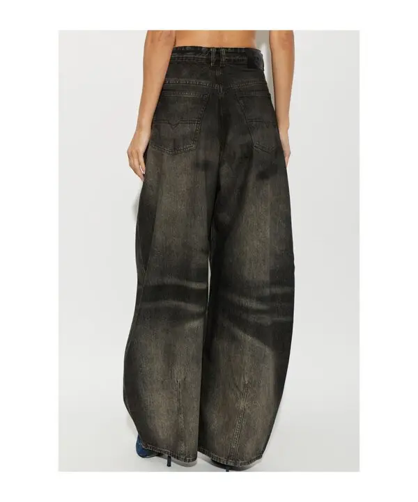 DIESEL® 1987 D Khelz L32 Wide-leg Jeans