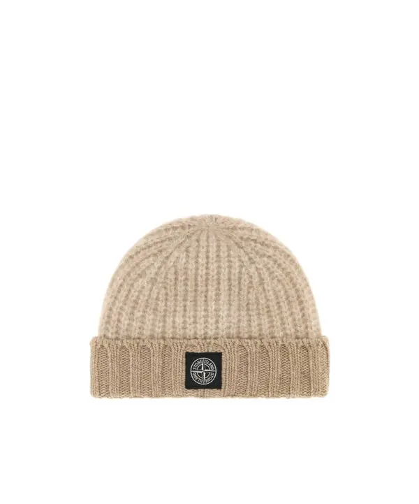 Stone Island Cuffed Knit Hat