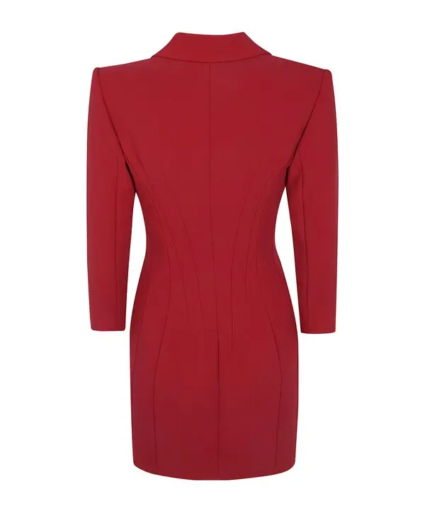 Elisabetta Franchi Double-breasted Coat Dress