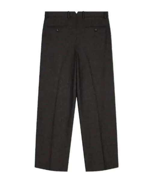 Emporio Armani Pleated Wide-leg Trousers