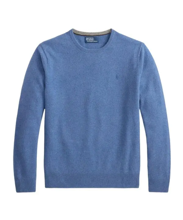 Polo Ralph Lauren Logo Embroidered Crewneck Knit Jumper