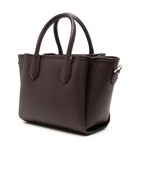 Emporio Armani Grained-leather Tote Bag