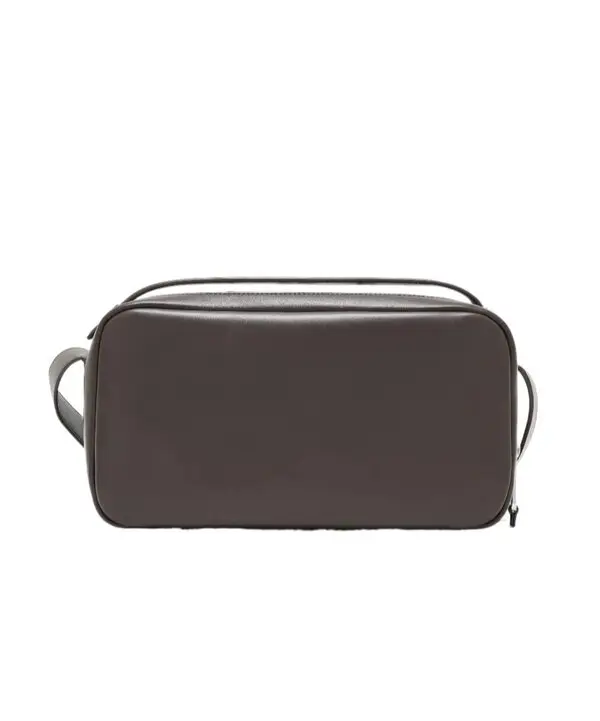 Emporio Armani Logo-print Leather Shoulder Bag