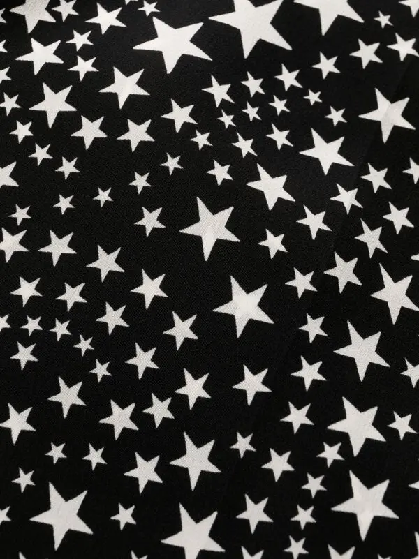 Stella McCartney Star-print Silk Trousers