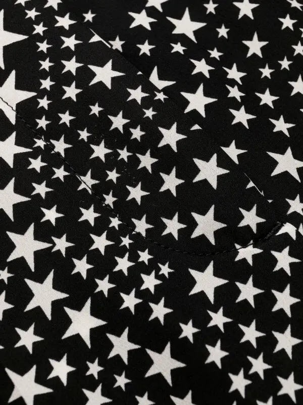 Stella McCartney Star-print Silk Trousers