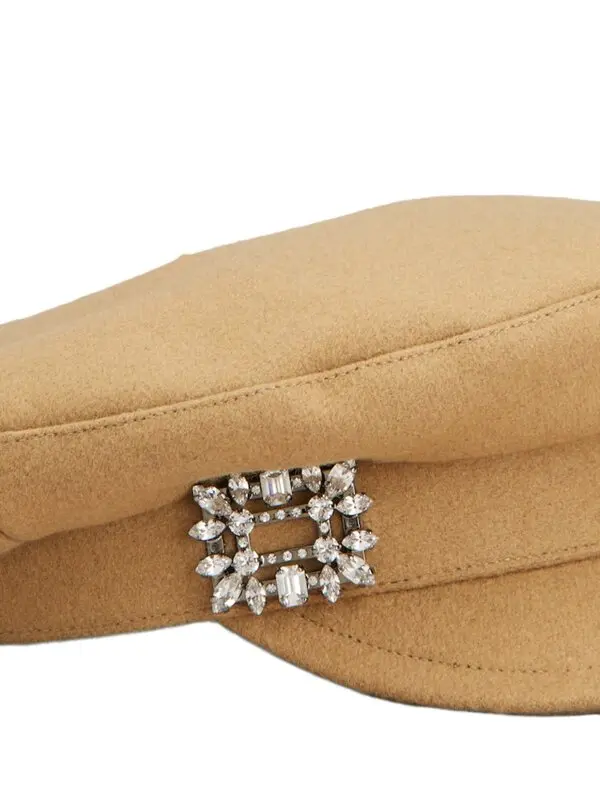 ROGER VIVIER Broche Embellished Sailor Hat