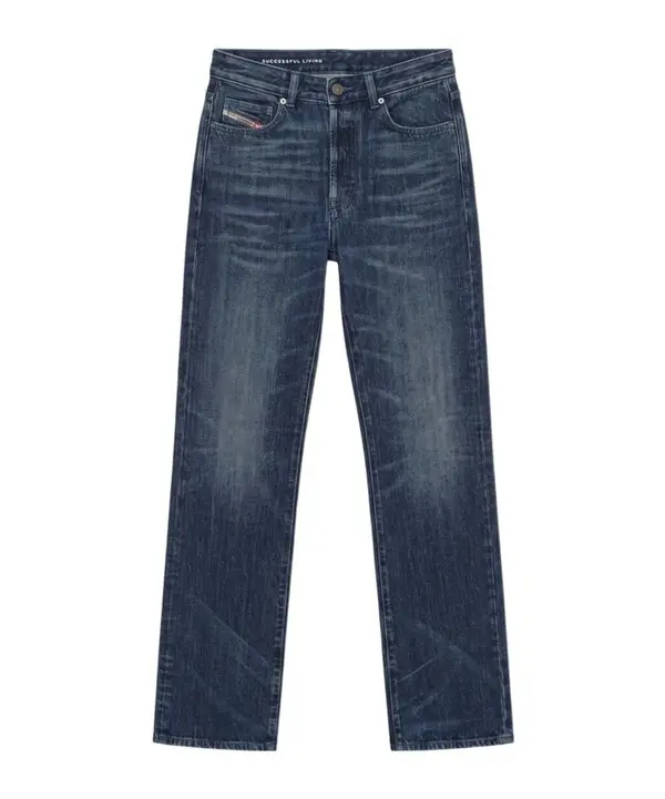 DIESEL® D-sent-fsj Straight Leg Jeans - Blue