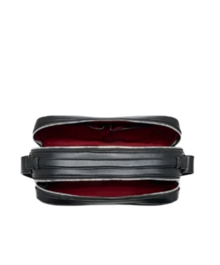 Emporio Armani Logo-stamp Leather Shoulder Bag