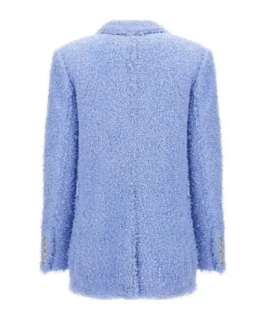 Balmain Tweed Double Breasted Jacket
