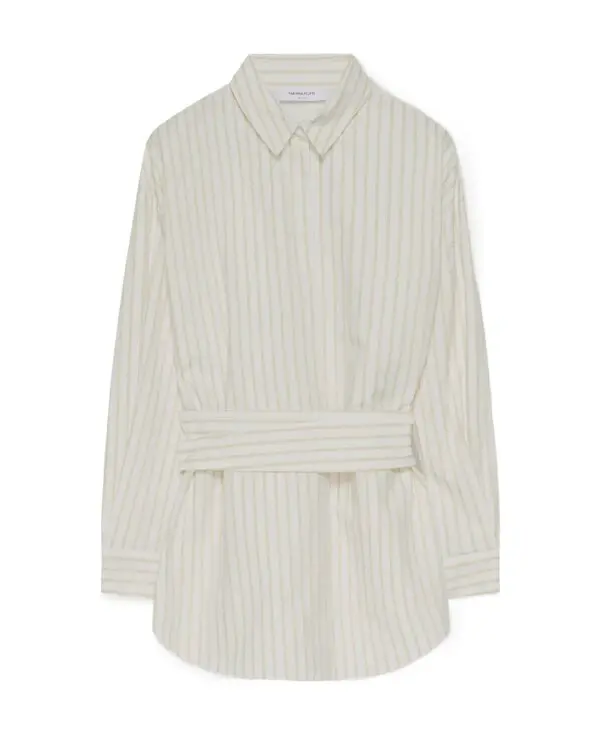 Fabiana Filippi Striped Long-sleeved Shirt