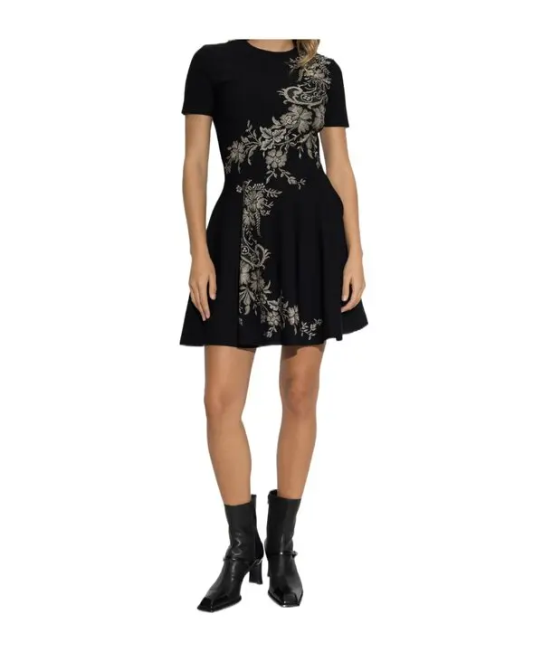 Alexander McQueen Floral Print Dress