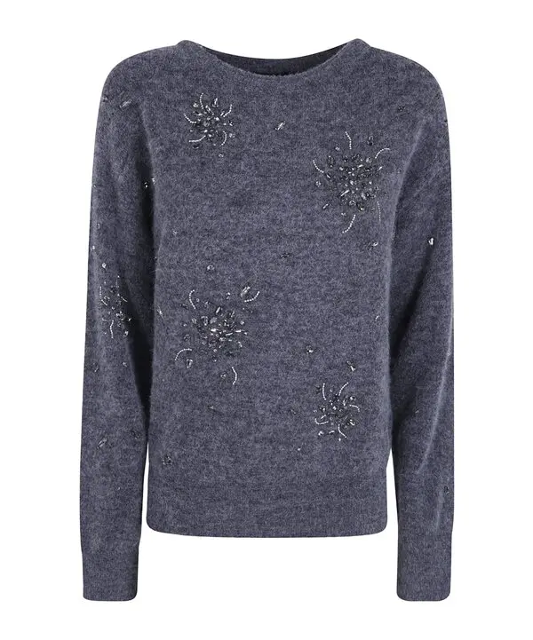 Seventy Long Sleeved Jumper - Grey