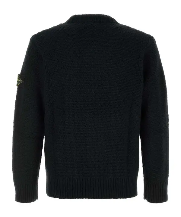 Stone Island Logo Patch Crewneck Sweater