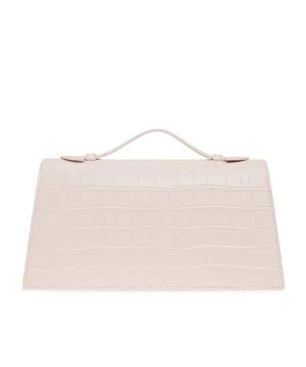 Alexander McQueen Skull Embossed Top Handle Bag