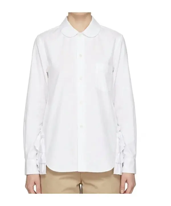 Comme Des Garçons Long-sleeve Collared Shirt