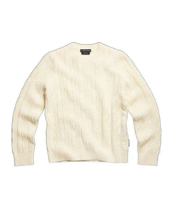 Canada Goose Habel Knit Crew - Bone