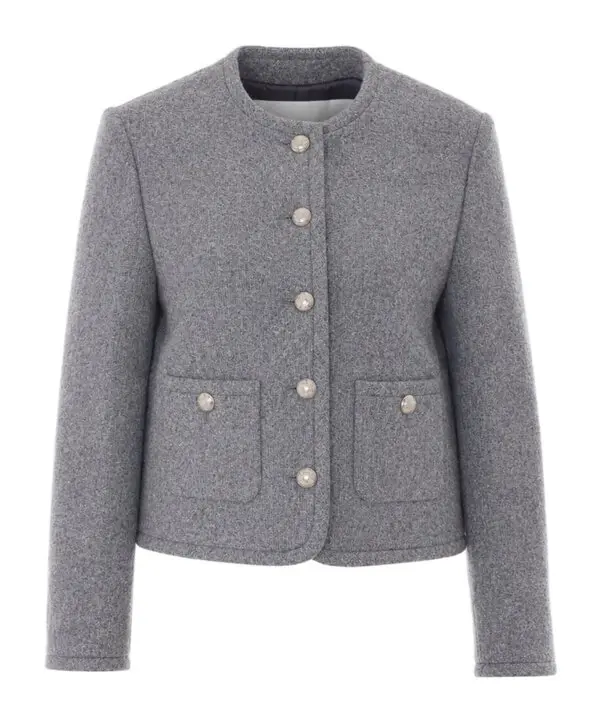 DUNST Buttoned Tweed Jacket
