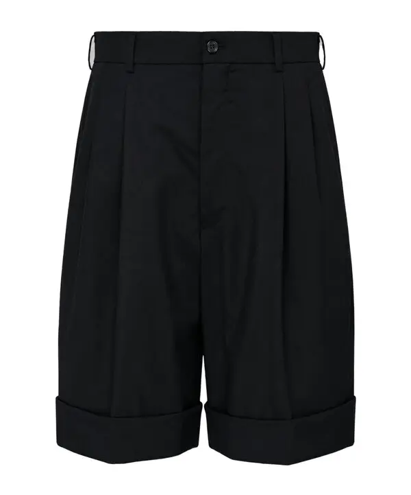 Comme Des Garçons Belt-loop Shorts