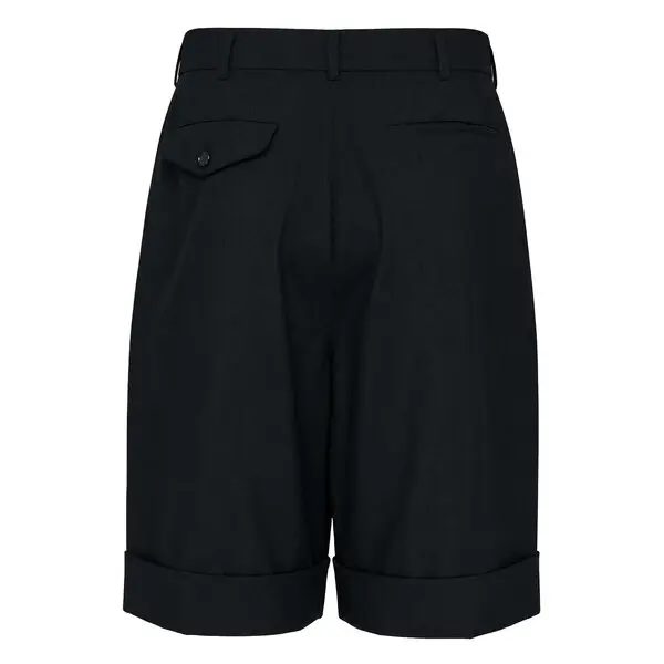 Comme Des Garçons Belt-loop Shorts