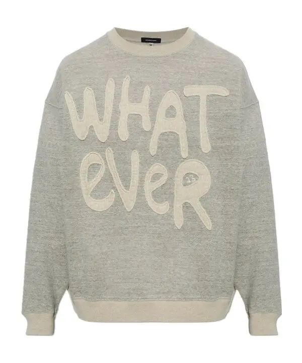 R13 Long-sleeve Sweatshirt - Gray