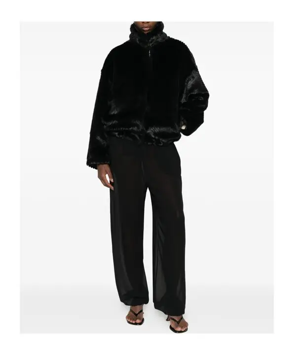 FORTE_FORTE Chevron-pattern Jacket