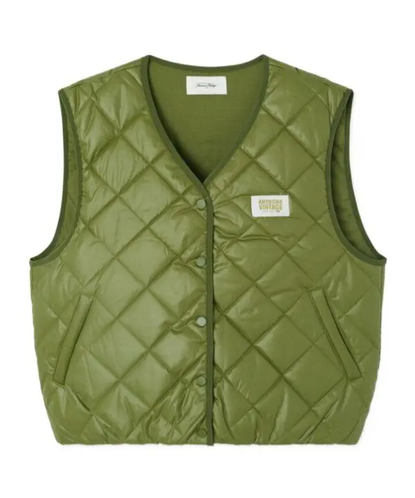 American Vintage Sleeveless Vest - Army