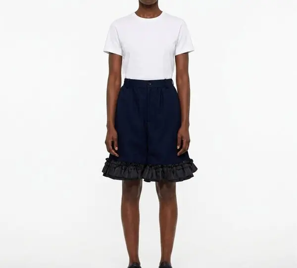 Comme Des Garçons Wide-leg Trousers With An Elastic Waist
