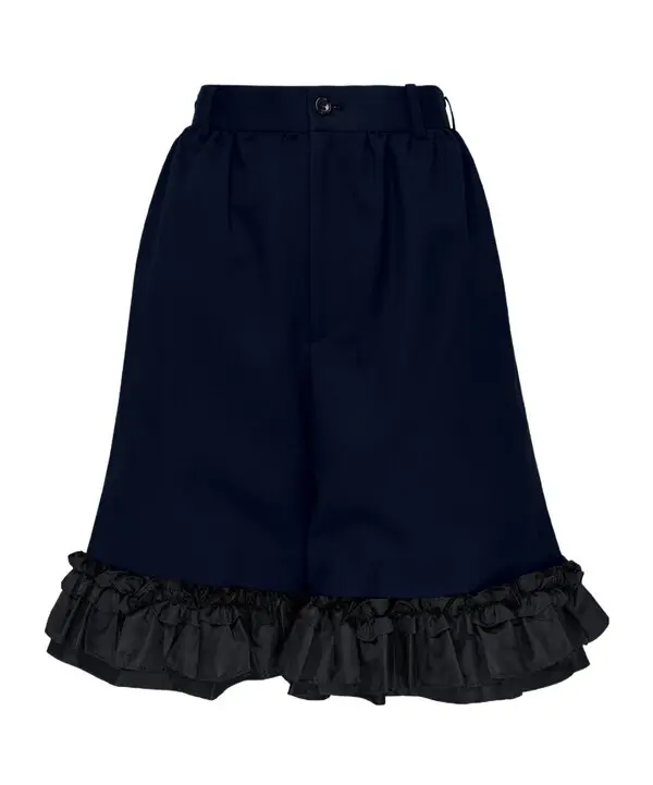 Comme Des Garçons Wide-leg Trousers With An Elastic Waist