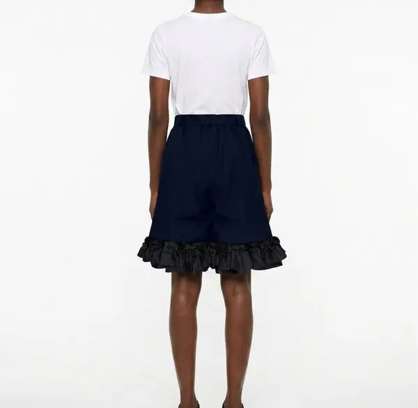 Comme Des Garçons Wide-leg Trousers With An Elastic Waist