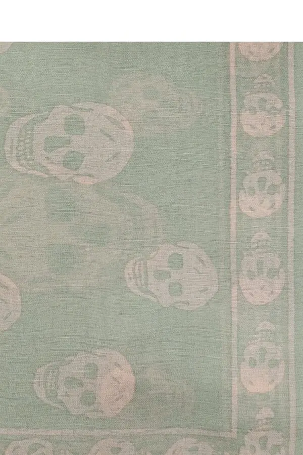 Alexander McQueen Classic Skull Foulard