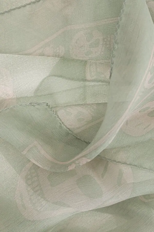 Alexander McQueen Classic Skull Foulard