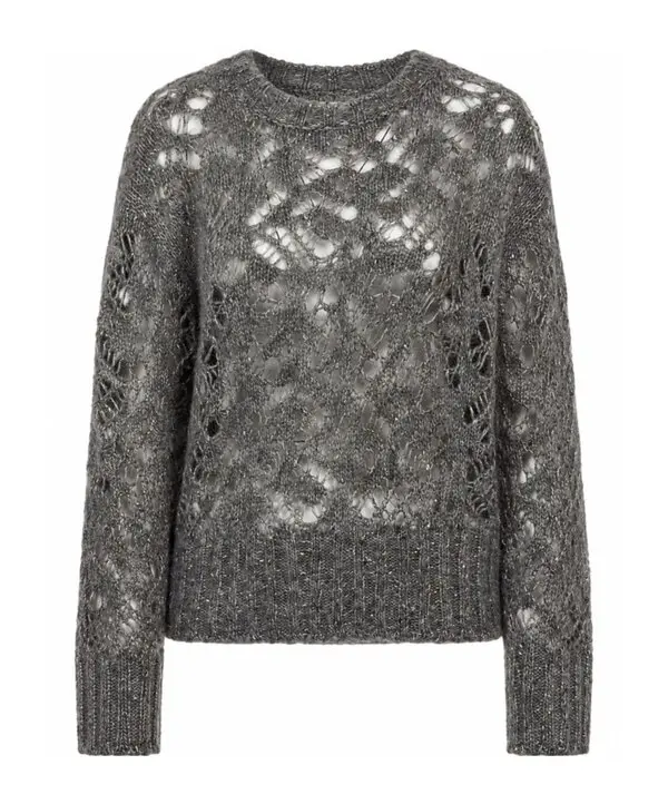 Max Mara Crochet Crewneck Jumper