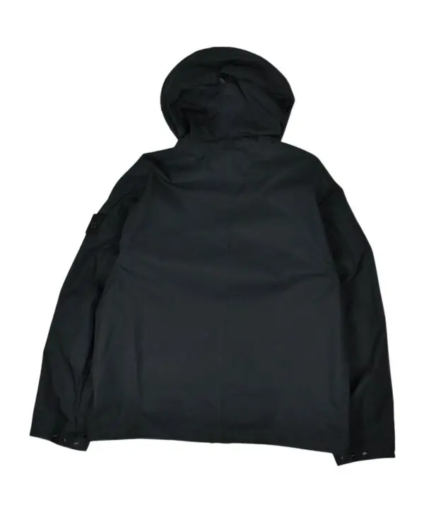 Stone Island Windproof And Breathable Hooded Jacket - Blue