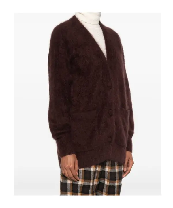 FORTE_FORTE Brushed Knit Cardigan