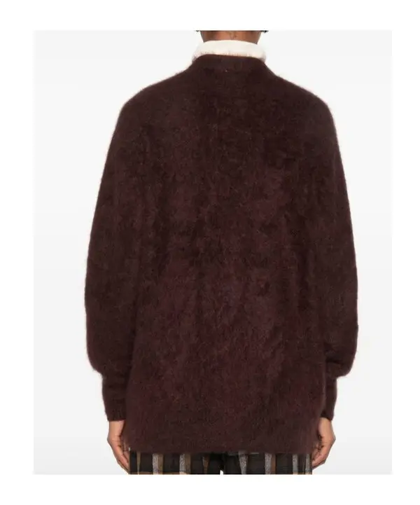 FORTE_FORTE Brushed Knit Cardigan