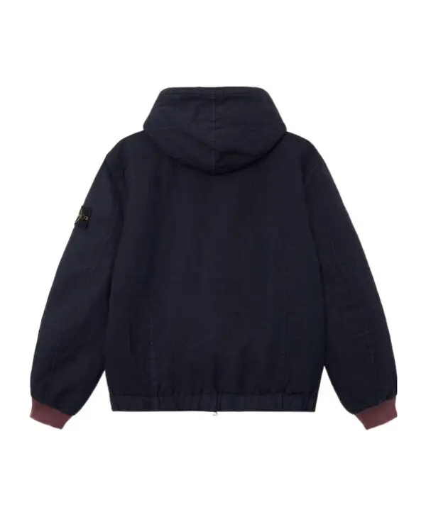Stone Island Padded Hooded Jacket With Anti-drop