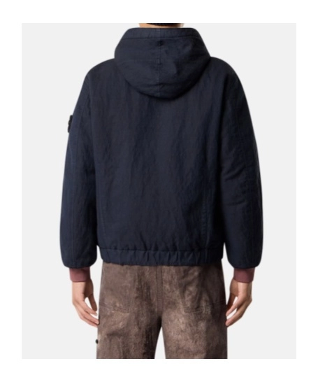 Stone Island Padded Hooded Jacket With Anti-drop