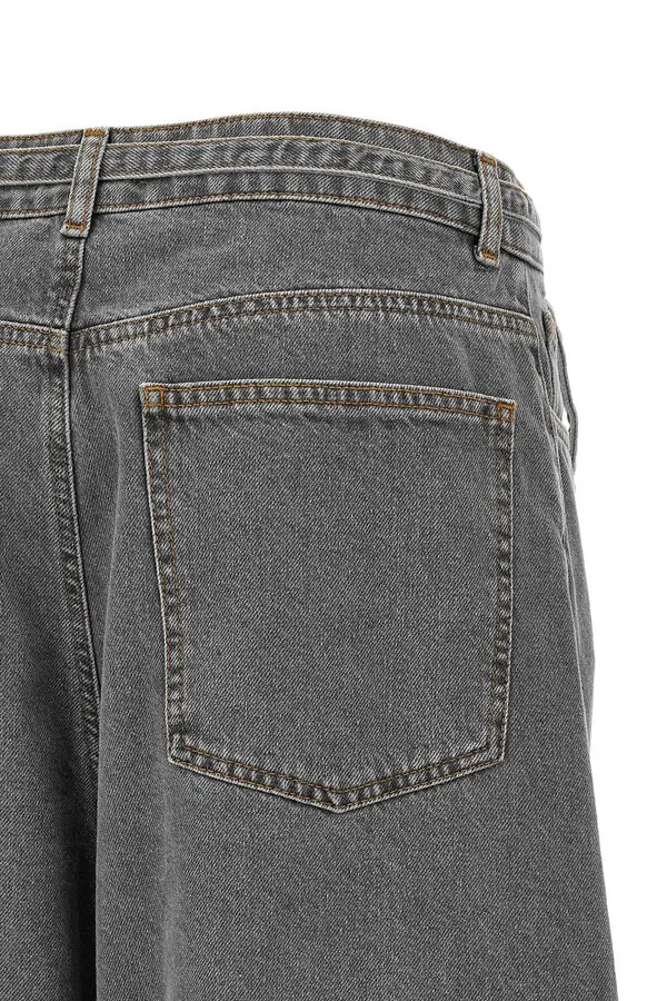 TWINSET Belted Wide-leg Jeans