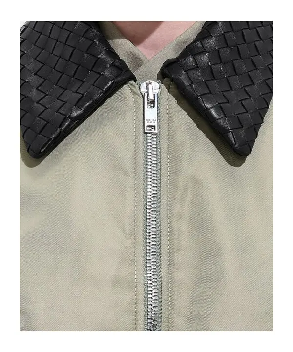 Bottega Veneta Satin Nylon Blouson