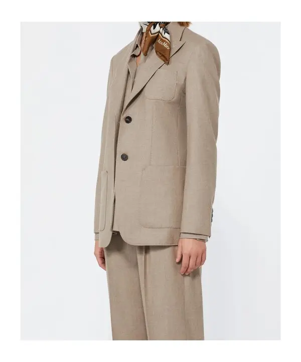 Max Mara Long-sleeved Button-up Shirt