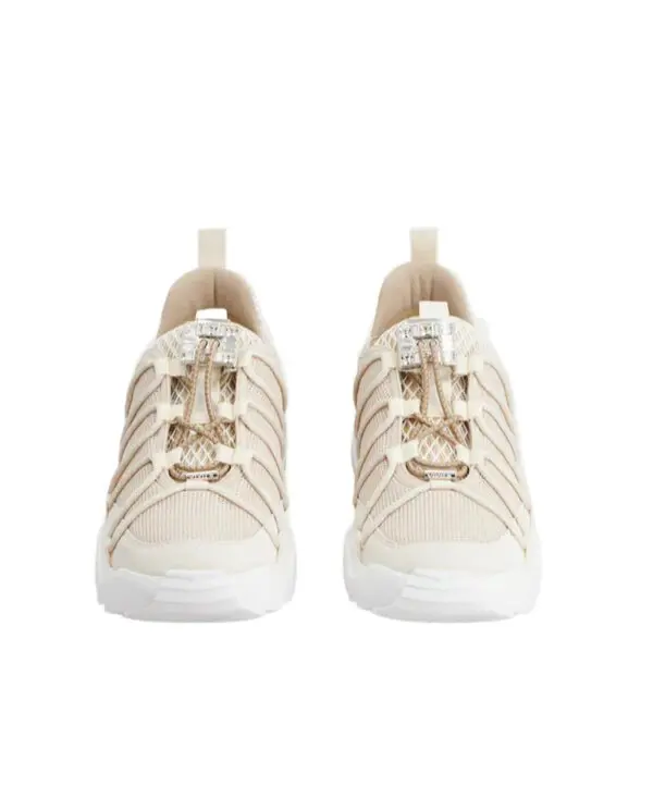 ROGER VIVIER Viv' Zag Sneakers In Fabric And Suede