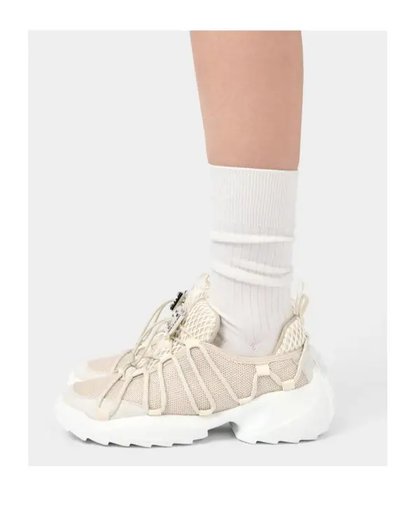 ROGER VIVIER Viv' Zag Sneakers In Fabric And Suede