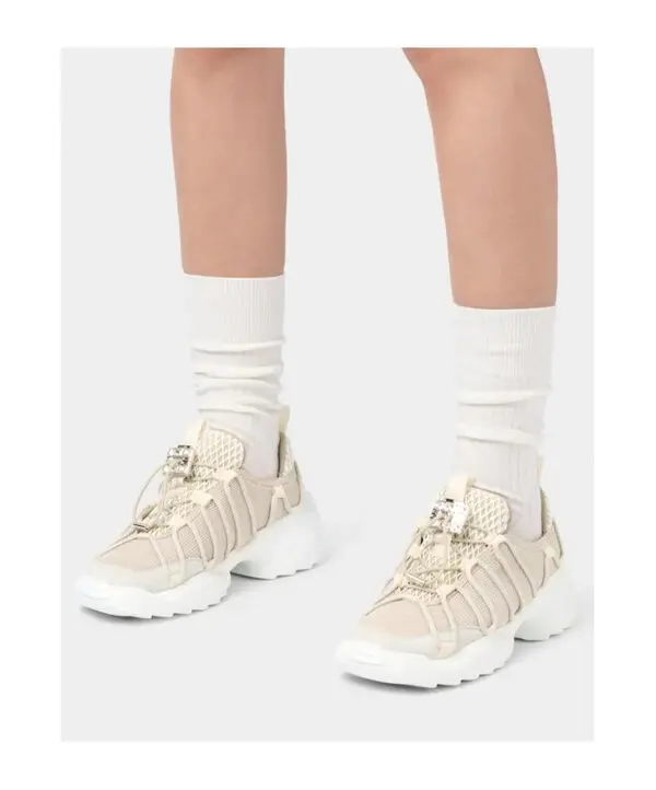 ROGER VIVIER Viv' Zag Sneakers In Fabric And Suede
