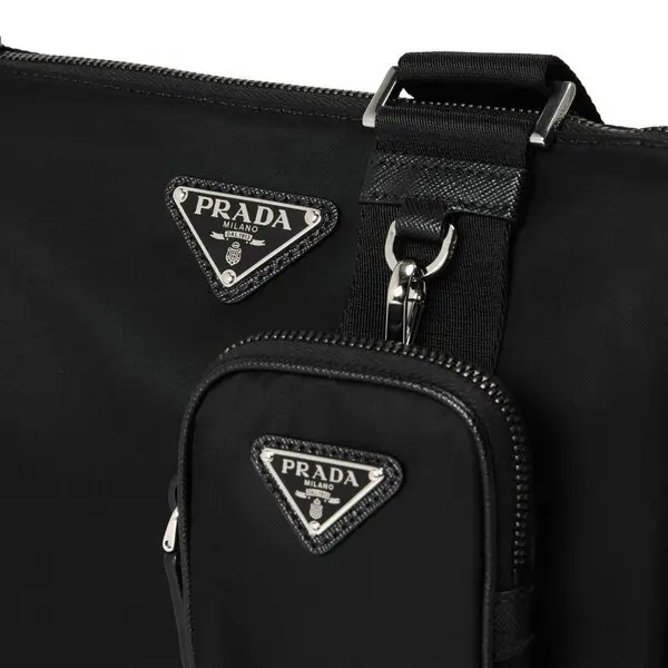 Prada Logo Shoulder Bag