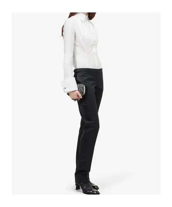 Alexander McQueen Tuxedo Striped Shirt