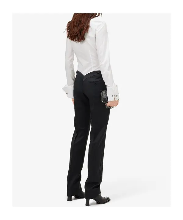 Alexander McQueen Tuxedo Striped Shirt