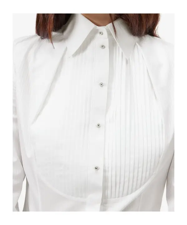 Alexander McQueen Tuxedo Striped Shirt