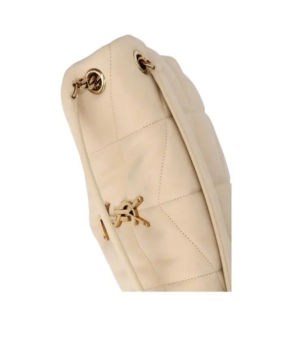 Saint Laurent Quilted Small Satchel