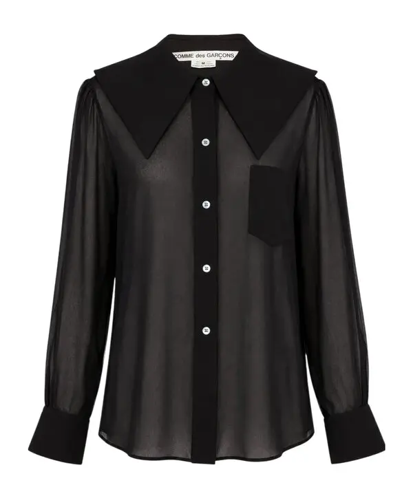 Comme Des Garçons Sheer Blouse